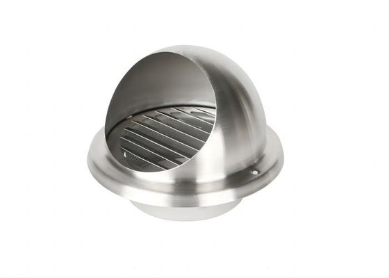 HVAC Stainless Steel Round Air Vent Hood Diffuser Grille Valve