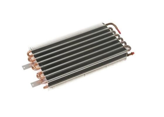 Mini tubular refrigerator copper tube heat exchanger finned evaporation ...