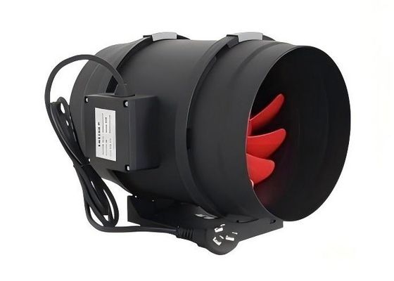 2025 Customizable Hydroponic Inline Mixed Flow Duct Fan 6 inch Plastic ...