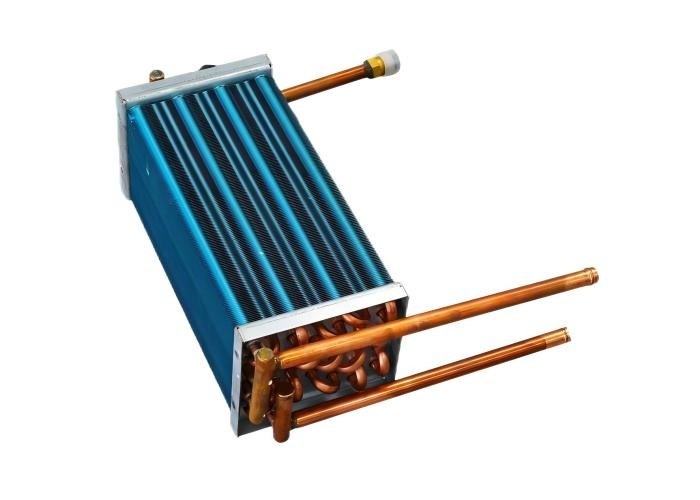 Copper Tube Heat Exchanger Evaporator Coils For Air Cooled Commercial ...
