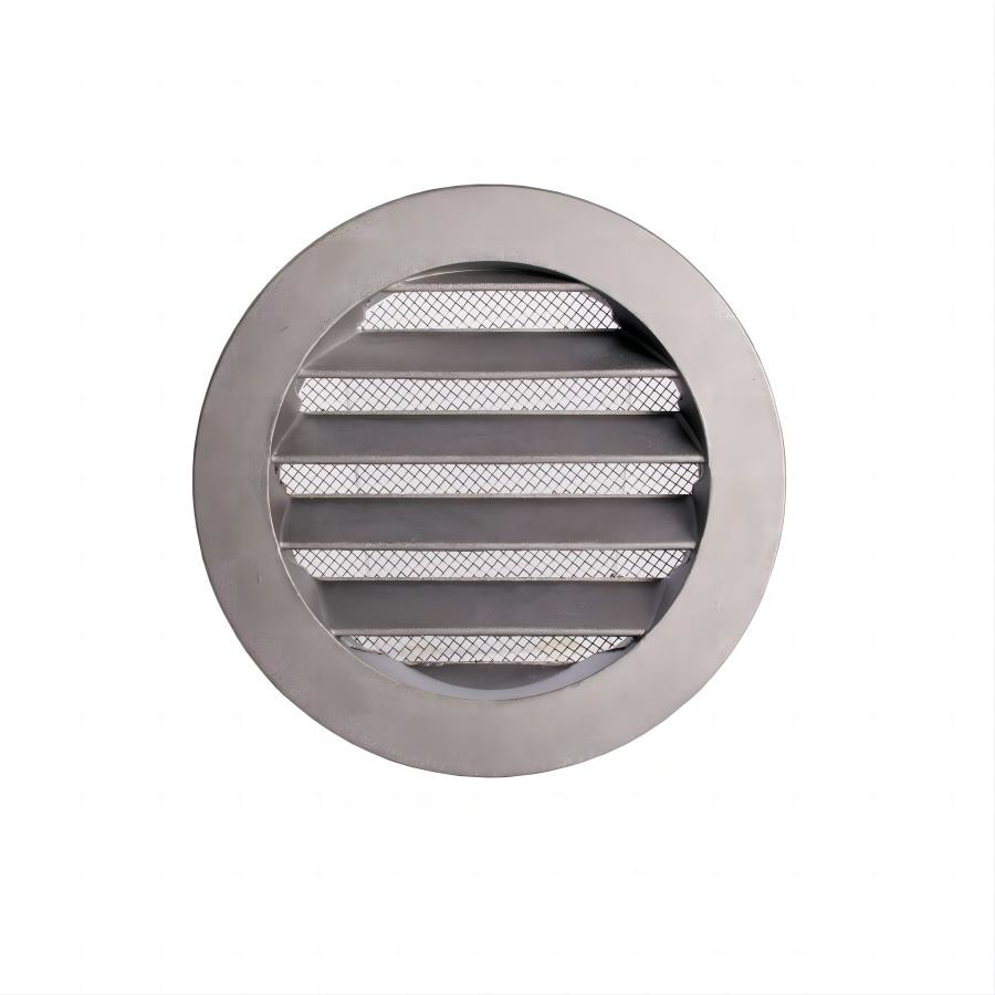 Cast Aluminum Round Air Vents Deep Drawing Parts External Louver For ...