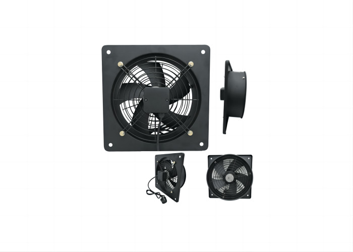 Wall Mount Axial flow Exhaust Fan Ventilation Cooling Fan Plate Mounted Axial Fan Extractor ...
